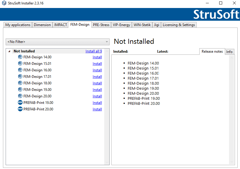 StruSoft Installer | StruSoft