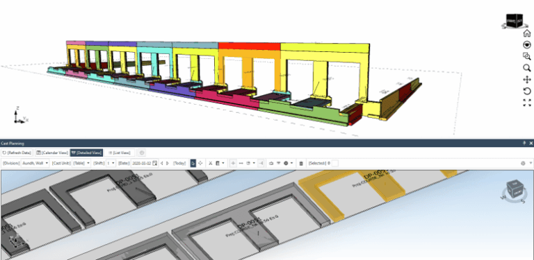 Precast Cast Planning | StruSoft