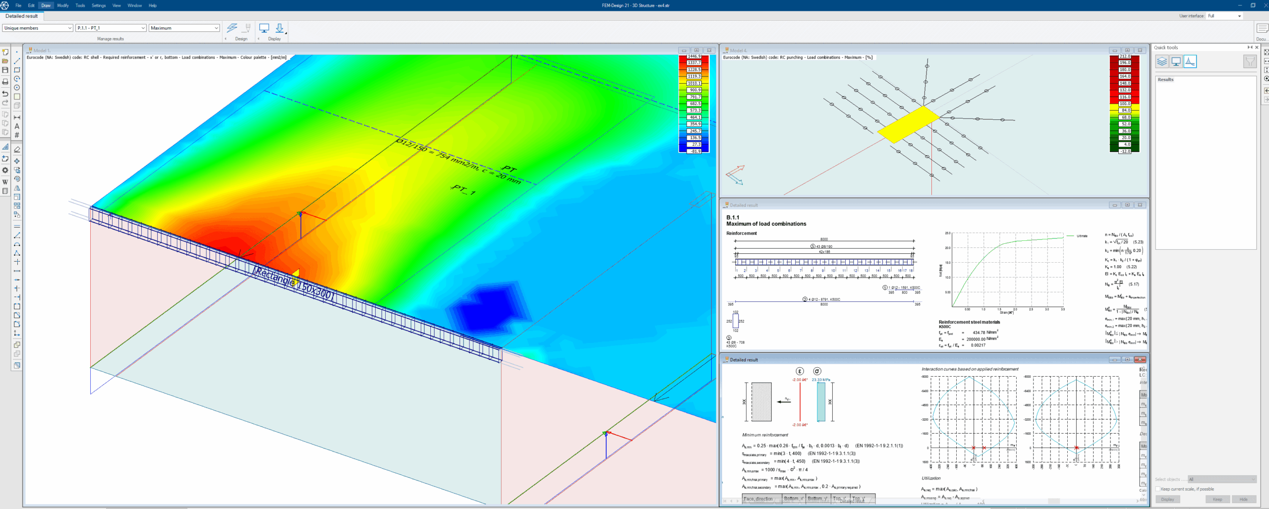 Concrete Design: FEM-Design Concrete 3D module | StruSoft