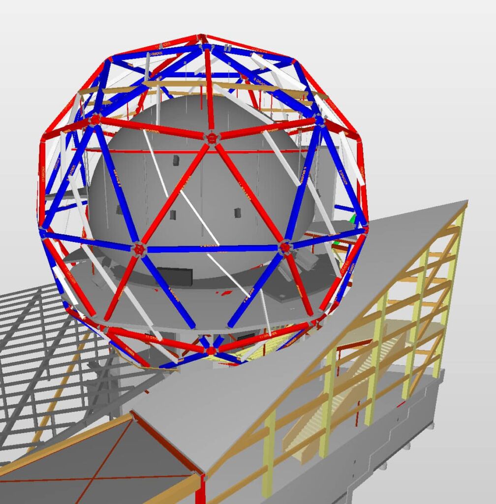 Universeum's new hybrid dome gets the correct design and stiffness with ...