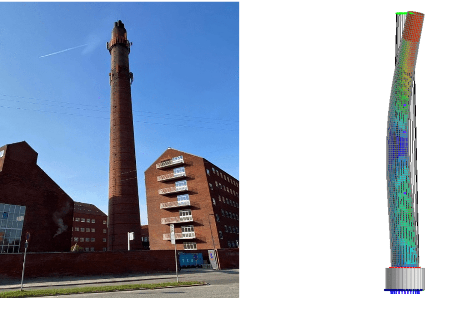 Finite Element Analysis FEA Of A Masonry Chimney To Determine Young s Finite Element Analysis FEA Of A Masonry Chimney To Determine Young s