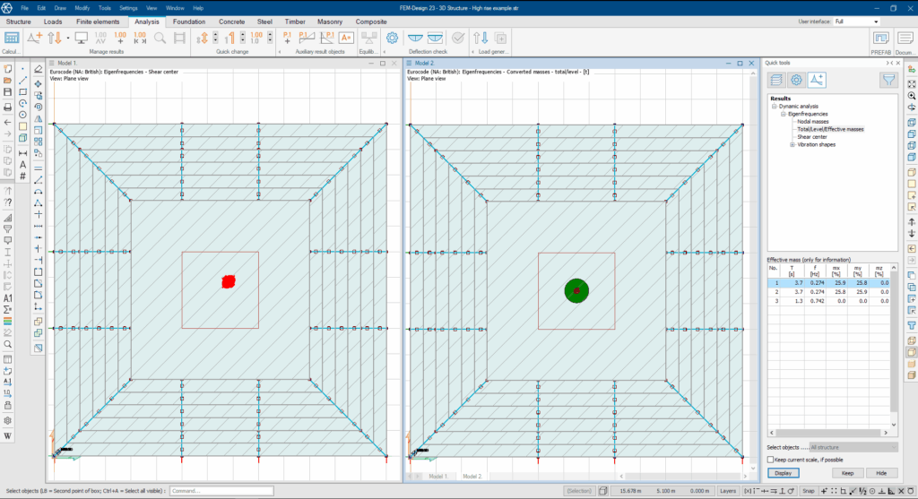 High-Rise Structural Engineering with FEM-Design: A Feature Overview