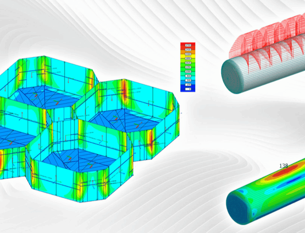 Timber structural design in FEM-Design for the Naplás lookout tower ...