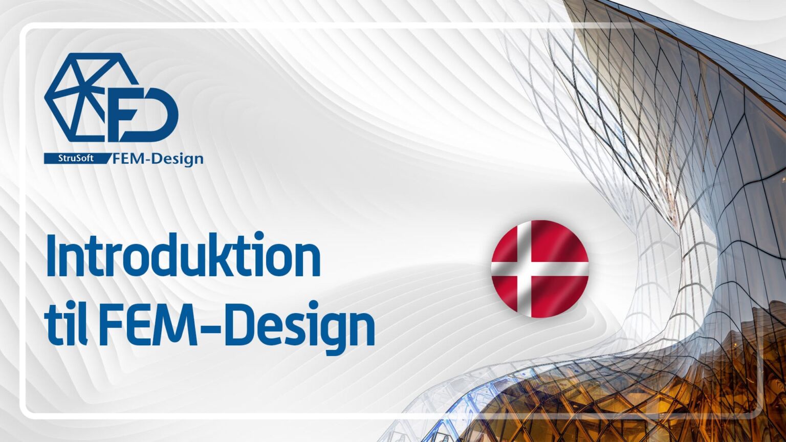 Introduktion til FEM-Design | StruSoft